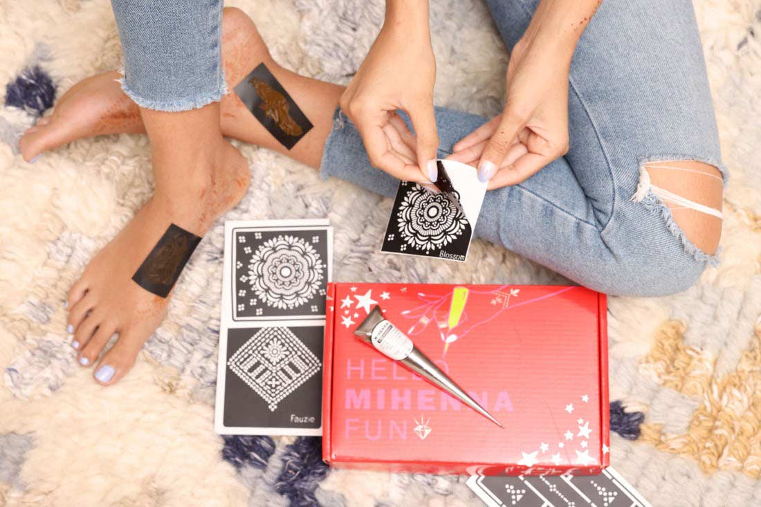 Discover the Best Seller Henna Tattoo Kit – Mihenna