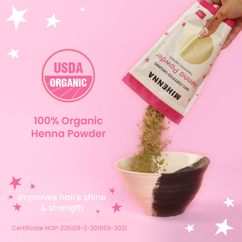 Organic and Safe Henna Powder | Available Now at Mihenna