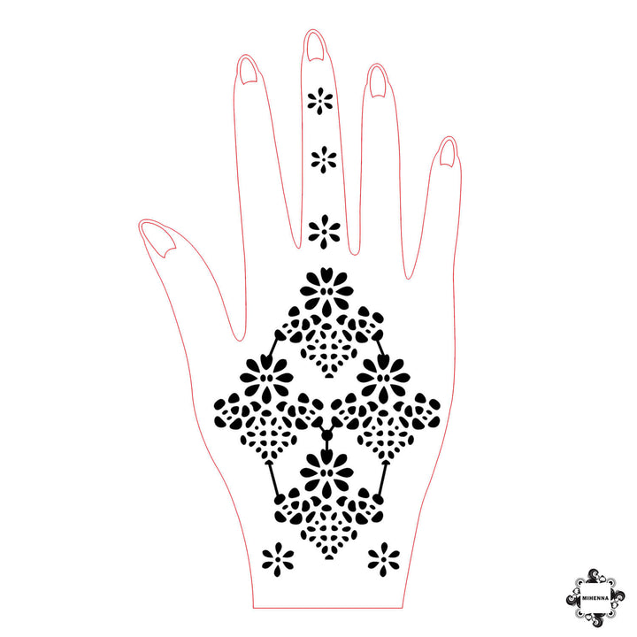 Henna Sticker Stencils for DIY Henna Tattoos | Shop Mihenna!